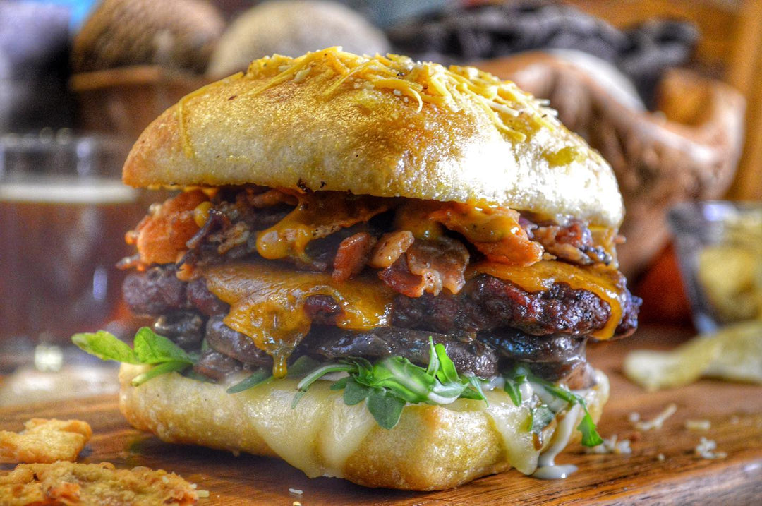 Loaded Red Ale Smash Burger - Croix Valley Foods